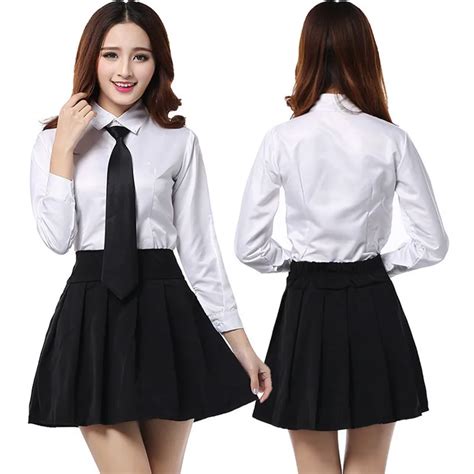 Sexy Lady High School Girl Dress Uniform Women Adult Costume Full Outfit Japan Cosplay Hot