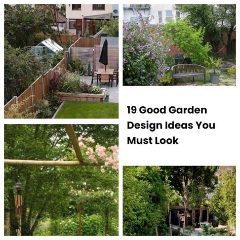 19 Good Garden Design Ideas You Must Look SharonSable
