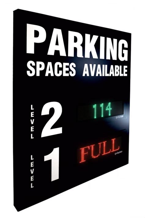 Parking Garage Led Lcd Display Solutions Ipdisplays