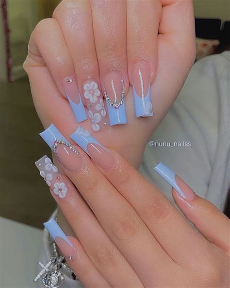 Nails Long Square Acrylic Nails Quinceanera Nails Spring Acrylic