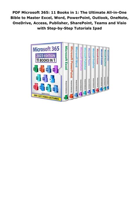 Pdf Microsoft Books In The Ultimate All In One Bible To