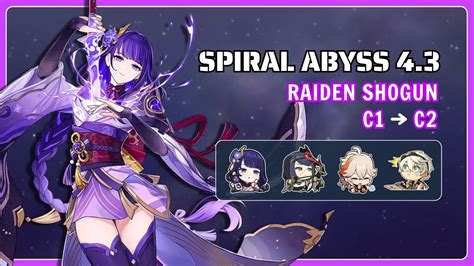 FINALLY I GOT C2 RAIDEN SHOGUN C2 RAIDEN Hypercarry Spiral Abyss 4