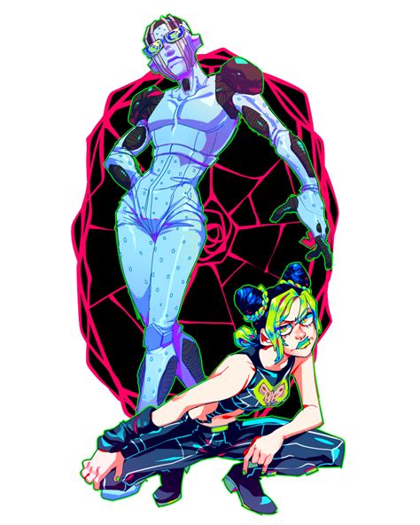 Jolyne And Stone Free By Krooked Glasses JoJo S Bizarre Adventure
