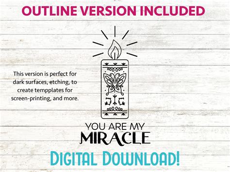 Encanto Candle Svg Encanto Movie Magic Candle Svg Instant Digital