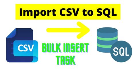102 Bulk Insert Task In Ssis YouTube