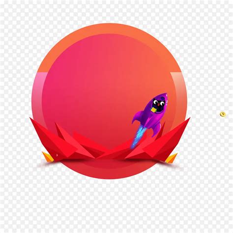 红色圆形商务标签PNG图片素材下载 图片编号qzooloma 免抠素材网
