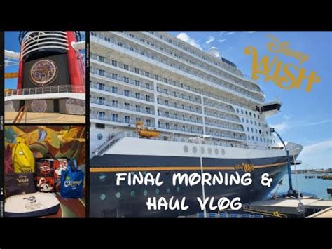 Disney Wish DisEmbarkation Day Breakfast At Worlds Of Marvel Cruise