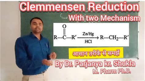 Clemmensen Reduction With Mechanism In Easy Way YouTube