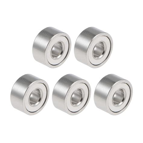 Uxcell 682ZZ Deep Groove Ball Bearings 2mm Inner Dia 5mm OD 2 3mm Bore