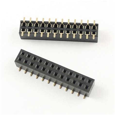 Business Industrial 2 54mm Pitch 24 Pin Round GOLD INSERT Dip IC