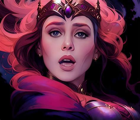 Wanda Fantasy Filter In 2023 Scarlet Witch Marvel Scarlet Witch