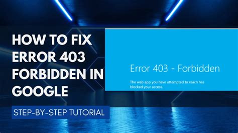 How To Fix Roblox 403 Forbidden Error Google Chrome Fix Error 403