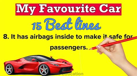 Essay On My Favourite Car 15 Lines On My Favourite Car Essaywriting