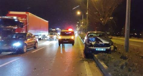 Eskişehir de zincirleme trafik kazası Eskişehir Haberleri