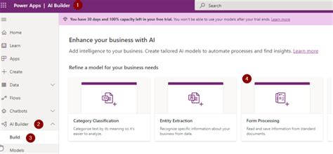 dynamics 365 extract tabular data from pdf using ai builder form processing power apps