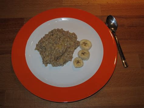 Haferbrei Mit Bananen Gourmandise