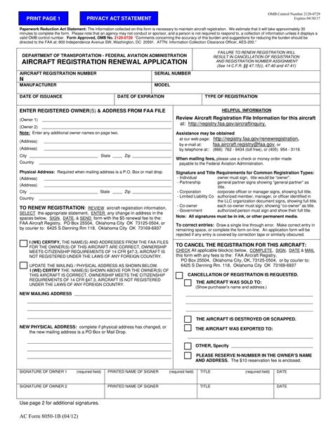 Free Renewal Application Forms In Pdf Ms Word
