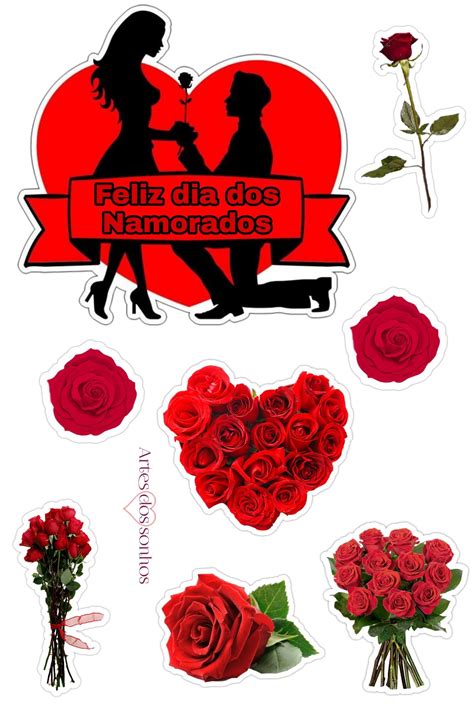 Topper De Bolo Feliz Dia Dos Namorados Movie Posters
