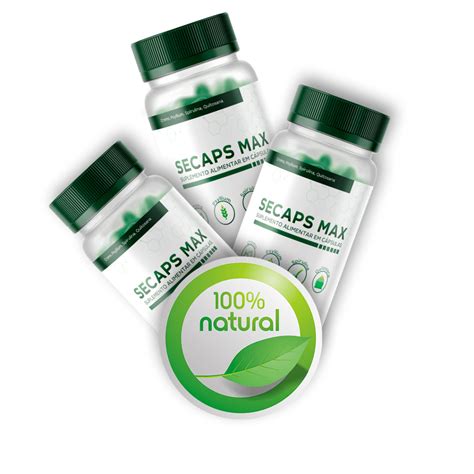 Secaps Max Suplemento Emagrecedor Natural