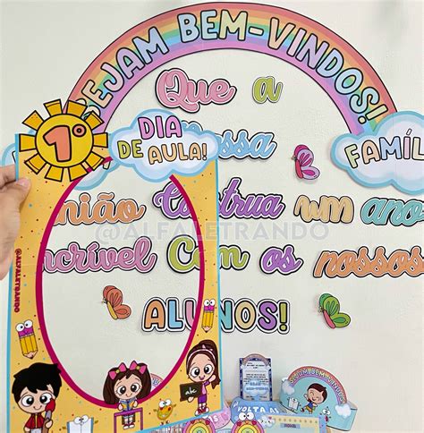 Kit Boas Vindas Alfaletrando Lojinha Alfaletrando Andressa Marchioti
