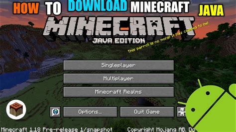 Minecraft Java Edition For Android Pojav Launcher