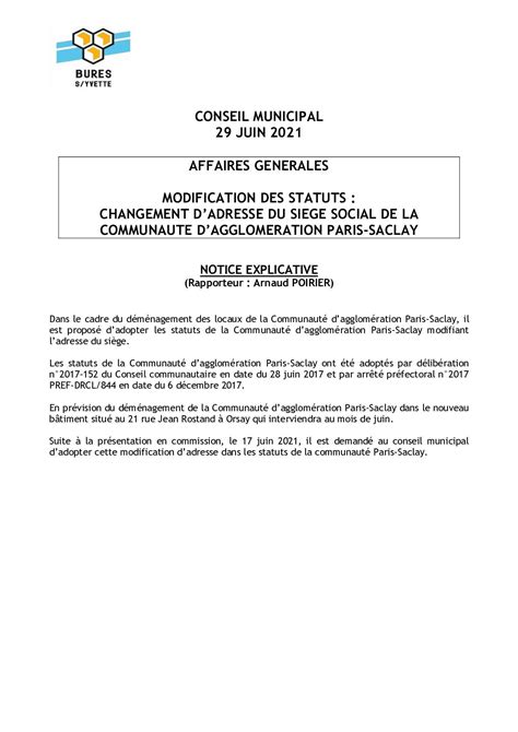 Calaméo 13 NOTICE PROJETDELIB Modification Statuts De La CPS