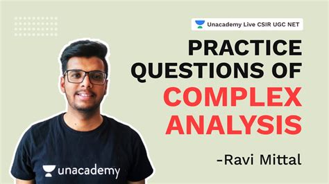 practice questions of complex analysis csir 2021 mathematical sciences ravi mittal unacademy