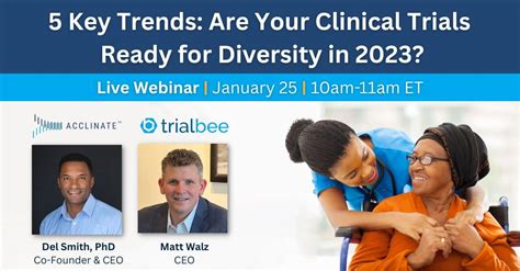 Trialbee And Acclinate To Host Informational Webinar On The 5 Key