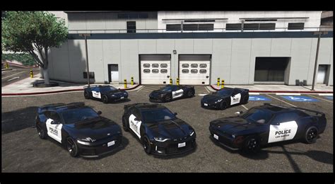 Lspd Police Car Pack Fivem Huge Inventory Brunofuga Adv Br