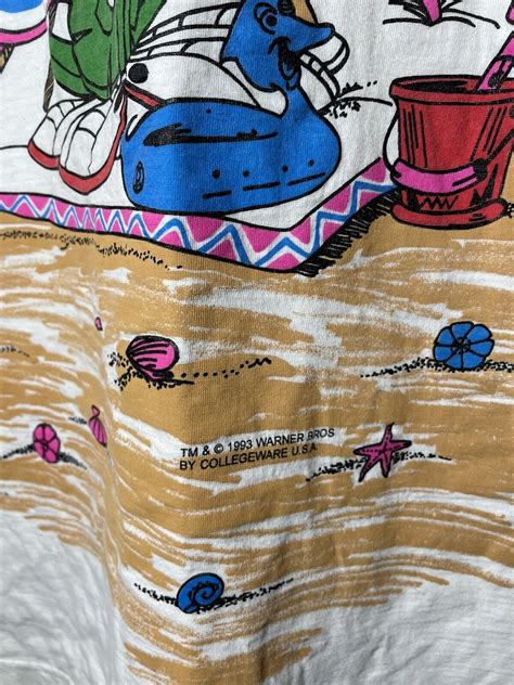 Vintage Marvin The Martian Shirt Beach K Xl X Gem