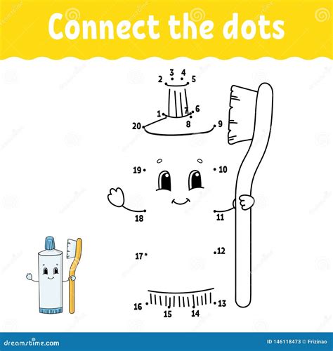 Dot To Dot Draw A Line Handwriting Practice Learning Numbers For