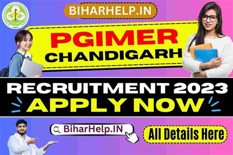 Pgimer Chandigarh Recruitment Pgimer Group A B