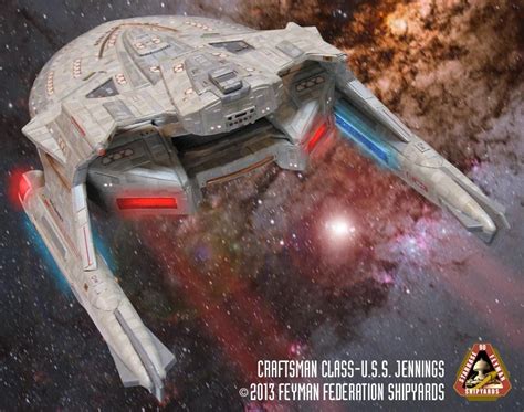USS Jennings Star Trek Ships Star Trek Starships Star Trek Art