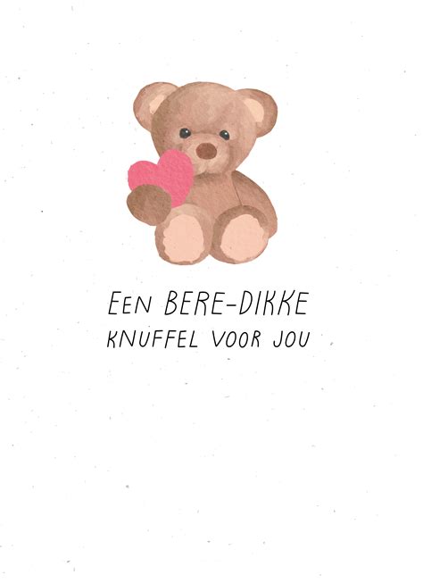 Een Bere Dikke Knuffel Voor Jou Hallmark