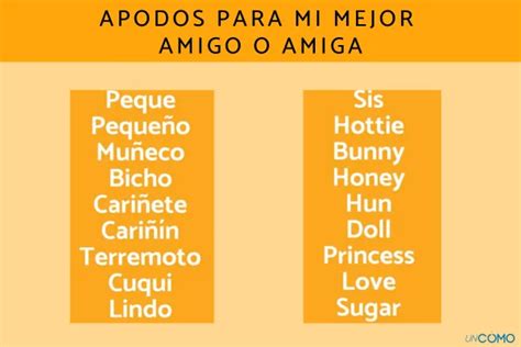Descubre Los Mejores Apodos Originales Para Amigos Apodos