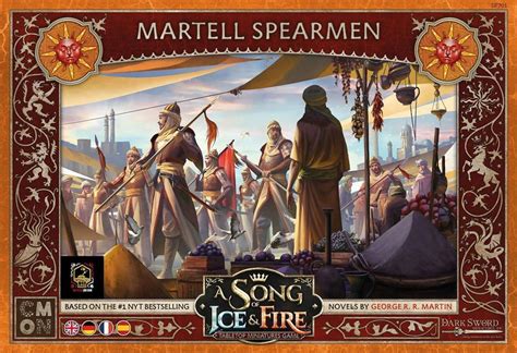 Canción de hielo y fuego Lanceros Martell Juego de mesa Ludonauta es