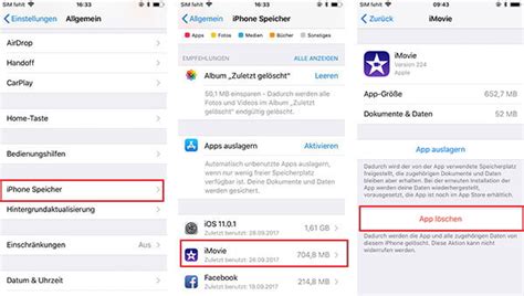 Wie kann man iPhone Dokumente und Daten löschen