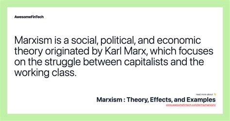 Marxism Definition Theory Examples And Criticisms 50 OFF