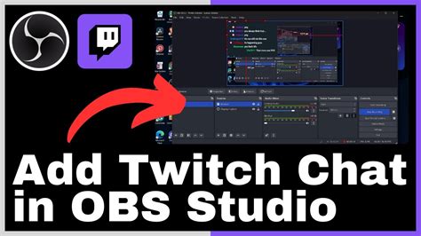 How To Add Twitch Chat To OBS Studio YouTube