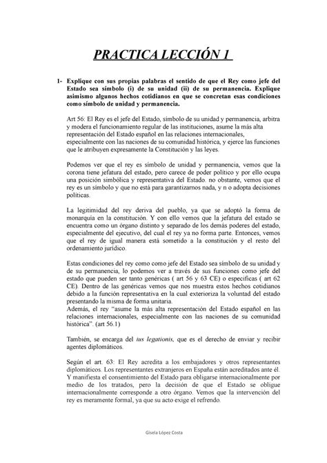 Tema 1 trabajo practica PRACTICA LECCIÓN 1 1 Explique con sus