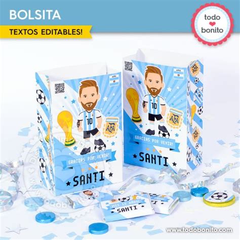 Kits imprimibles Selección Argentina de fútbol 3 estrellas Todo