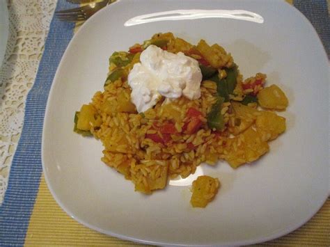 Curry Reispfanne Von Pilottahh Chefkoch