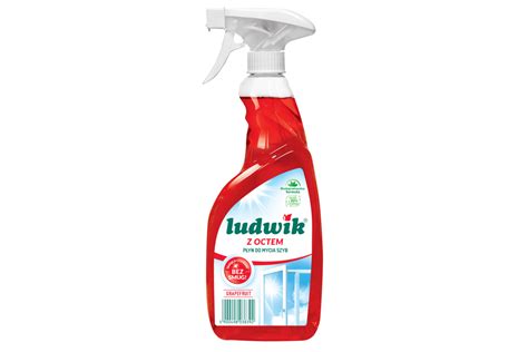 Płyn do mycia szyb i glazury z octem grapefruit 600 ml Ludwik