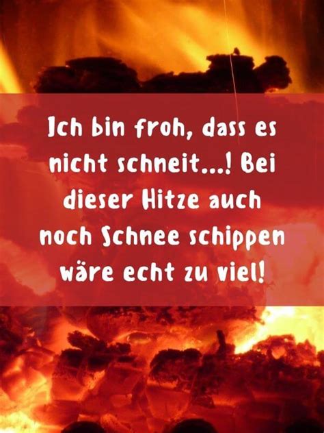 Lustige Hitze Sprüche Lustige Sprüche