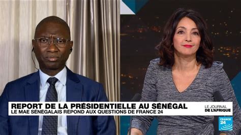 Sénégal la présidentielle a été reportée dans le respect de la