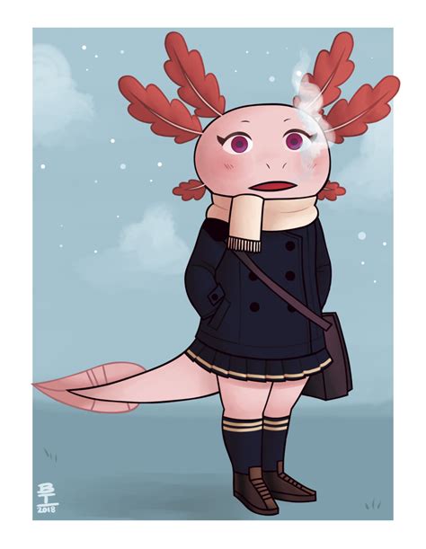 The Big Imageboard Tbib Amphibian Anthro Axey Wazzaldorp Axolotl Bottomwear Breath