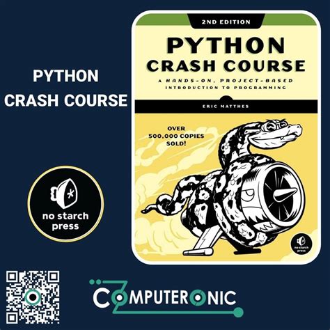 کتاب Python crash course کامپیوترونیک