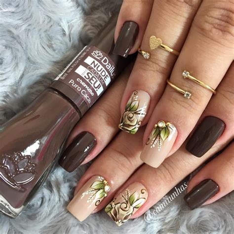 Unhas Marrom Veja 80 Ideias Inovadoras De Cores Para Se Inspirar