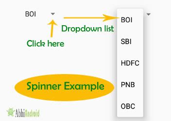 Using Spinner In Android Studio Các Hướng Dẫn Lập Trình Android