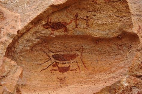 Parque Nacional Da Serra Da Capivara Pinturas Rupestres No Brasil